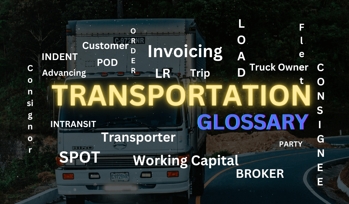 Transportation Glossary,Terms and Terminology