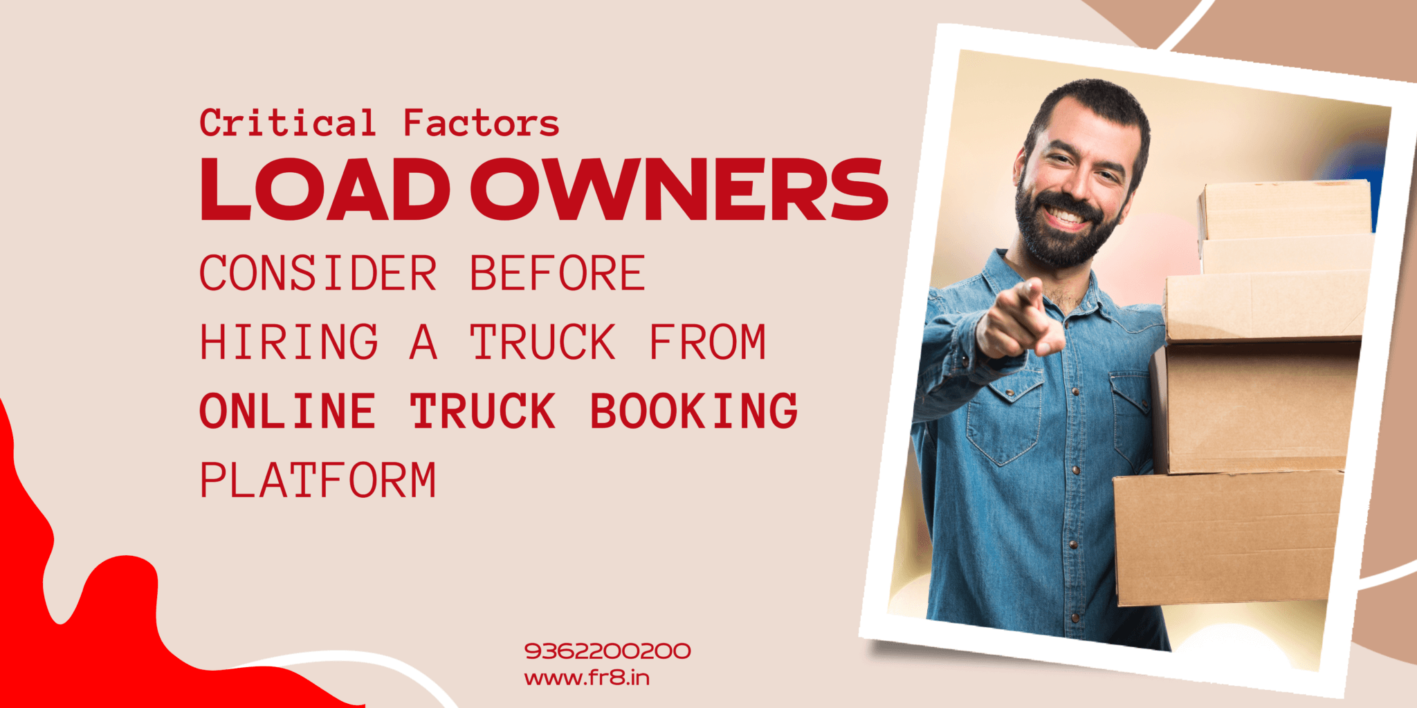 Key factors for load owners hiring online trucks